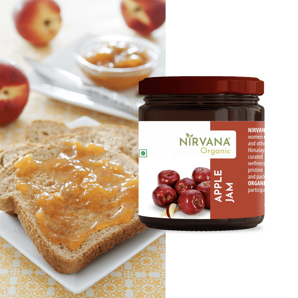 Apple Jam - Buy Organic Apple Jam Online - Nirvana Organic India